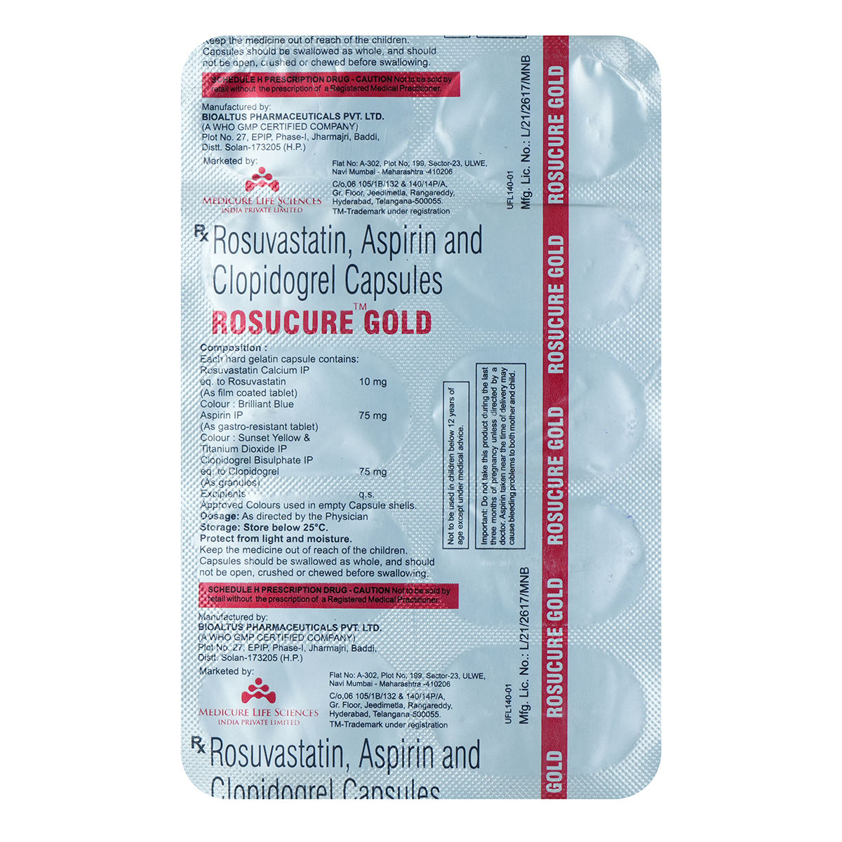 Rosucure Gold Capsule | Uses, Side Effects, Price | Apollo Pharmacy