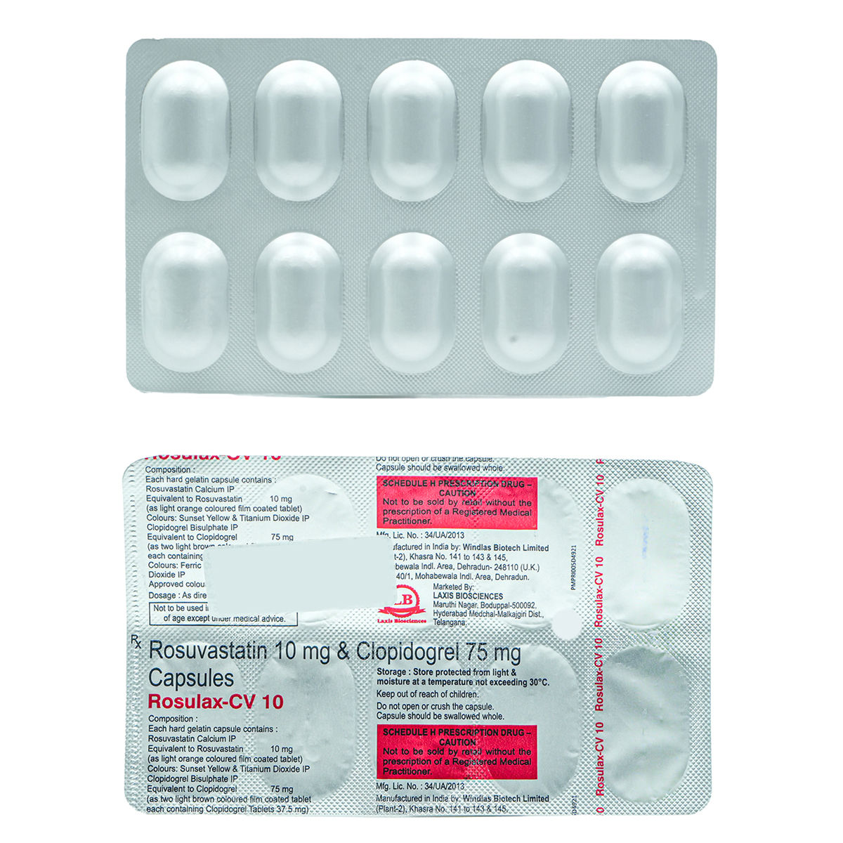 Rosulax-CV 10 Capsule | Uses, Side Effects, Price | Apollo Pharmacy