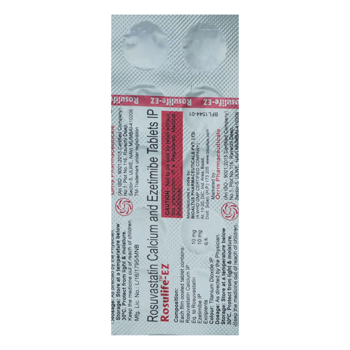 Rosulife-EZ Tablet | Uses, Side Effects, Price | Apollo Pharmacy
