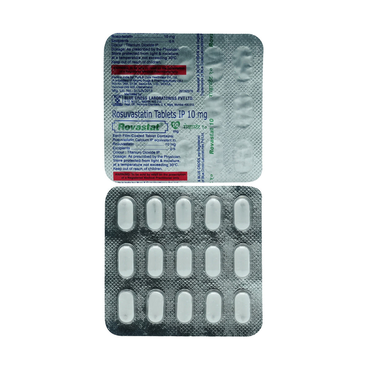 Rovastat 10 Tablet 15's Price, Uses, Side Effects, Composition - Apollo ...