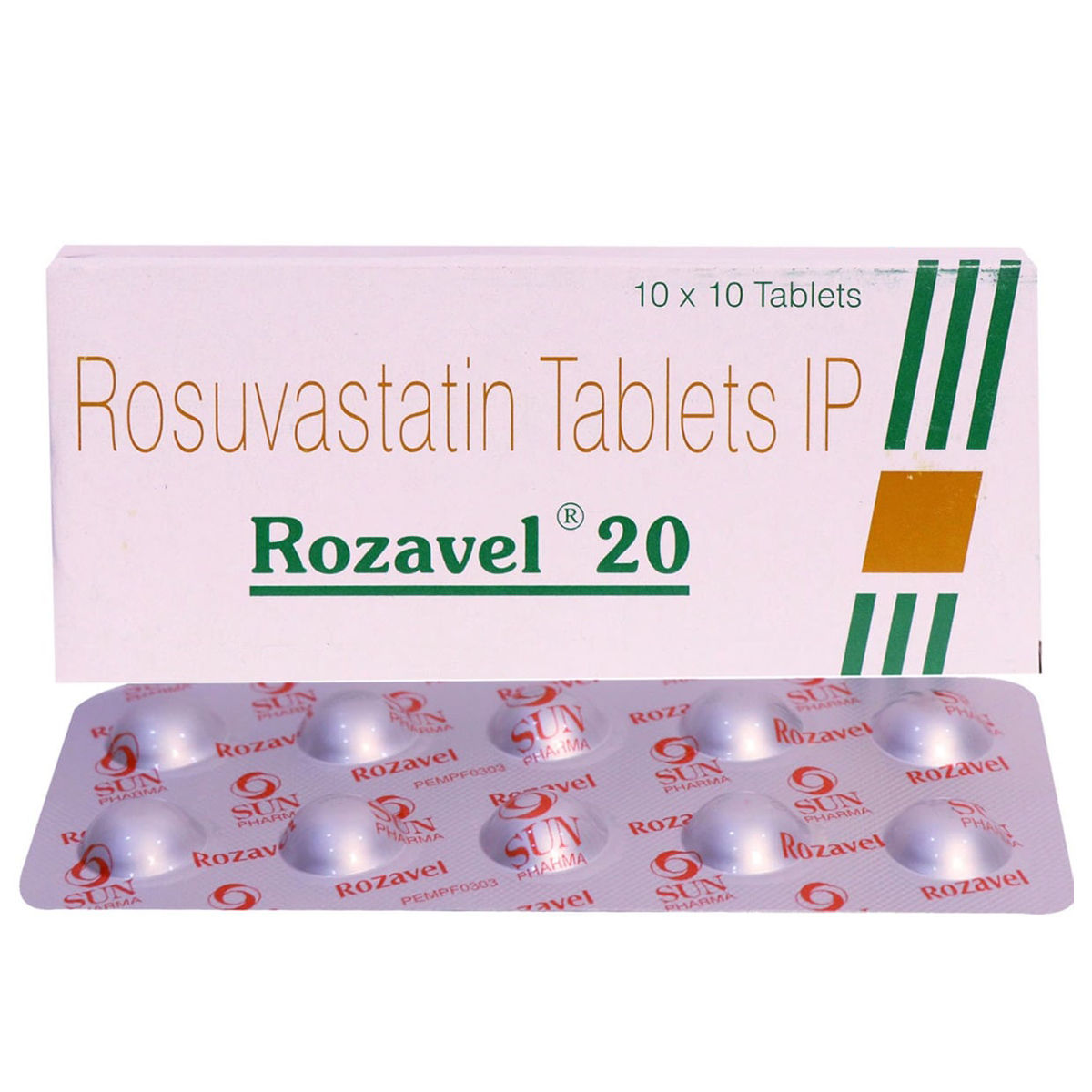 Rozavel 20 Tablet 10's Price, Uses, Side Effects, Composition - Apollo ...