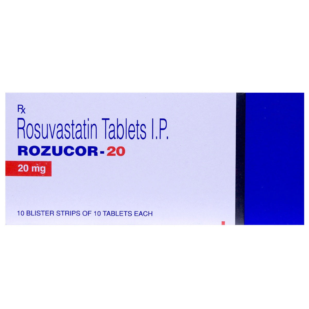 Rozucor-20 Tablet | Uses, Side Effects, Price | Apollo Pharmacy
