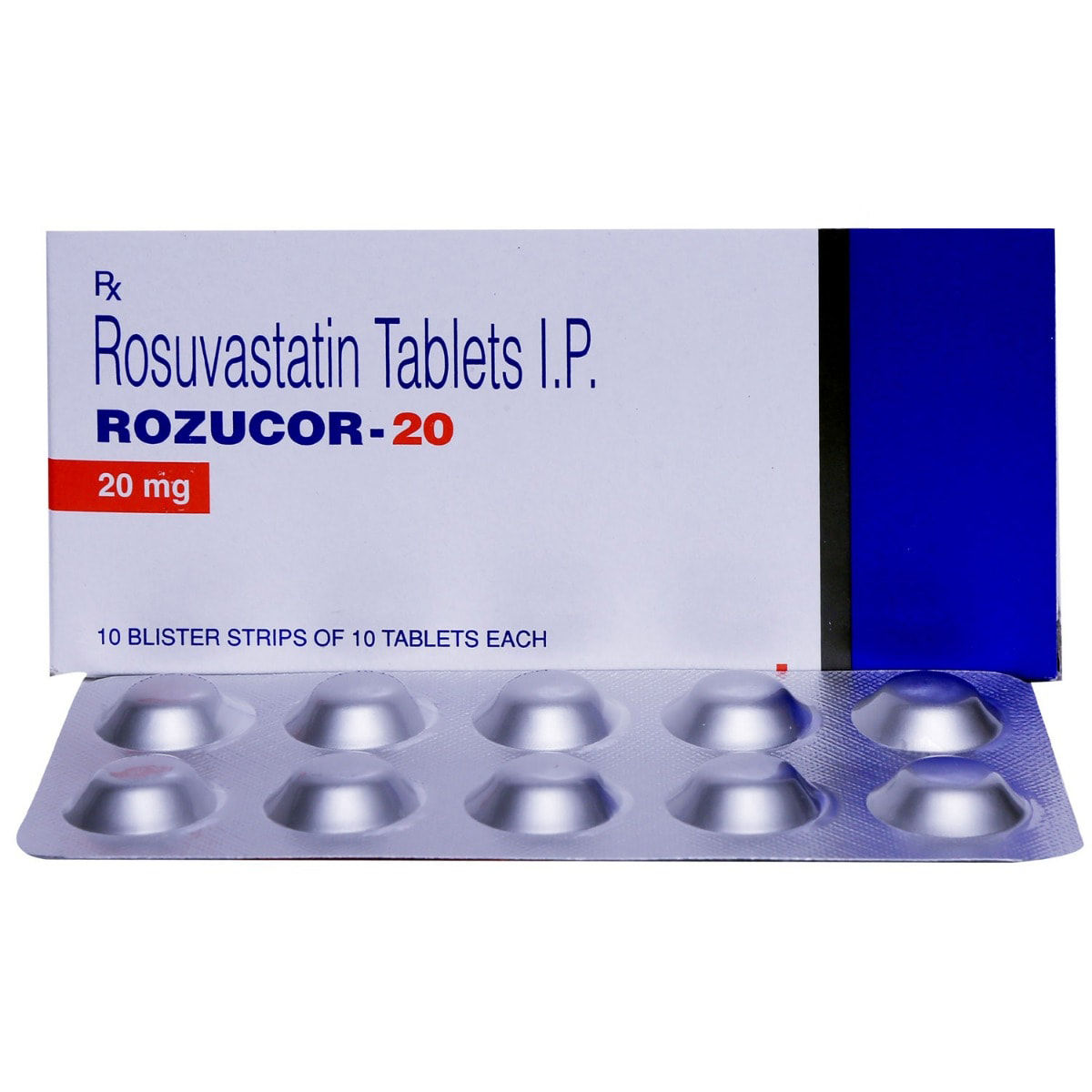 Rozucor-20 Tablet 10's Price, Uses, Side Effects, Composition - Apollo ...