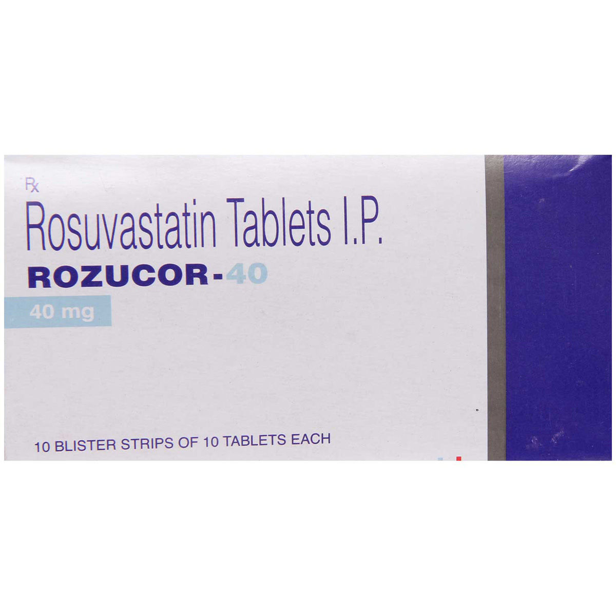 Rozucor 40 Tablet | Uses, Side Effects, Price | Apollo Pharmacy