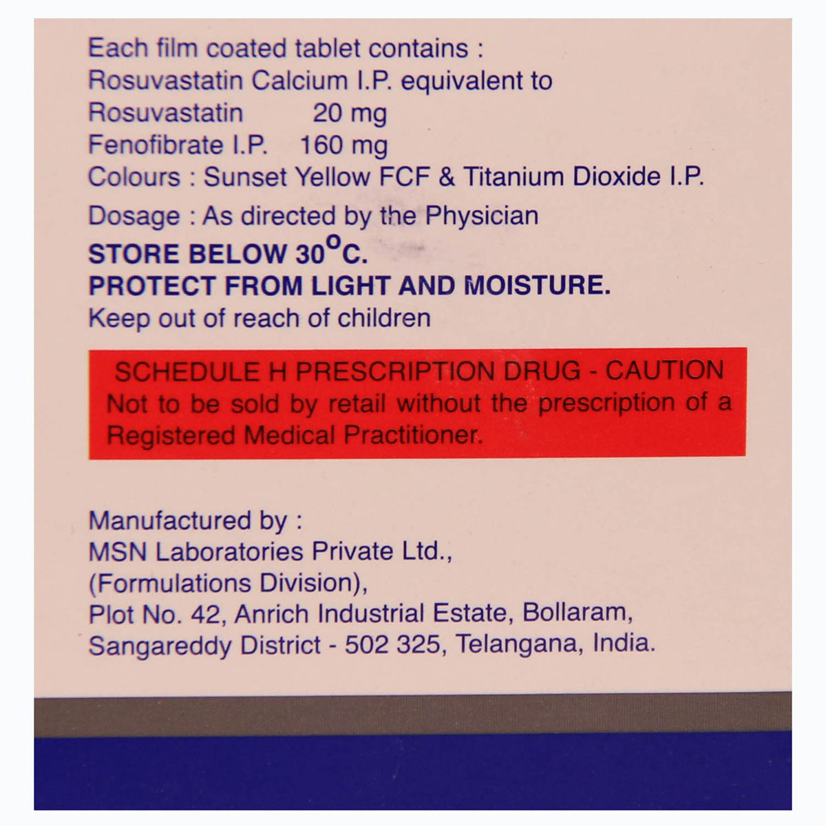 Rozucor F 20 Tablet 10's Price, Uses, Side Effects, Composition ...