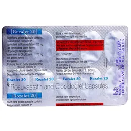 Rozalet 20 Capsule | Uses, Side Effects, Price | Apollo Pharmacy