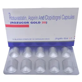 Rozucor Gold 20 Capsule | Uses, Side Effects, Price | Apollo Pharmacy