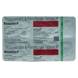 Rozutin-F Tablet | Uses, Side Effects, Price | Apollo Pharmacy