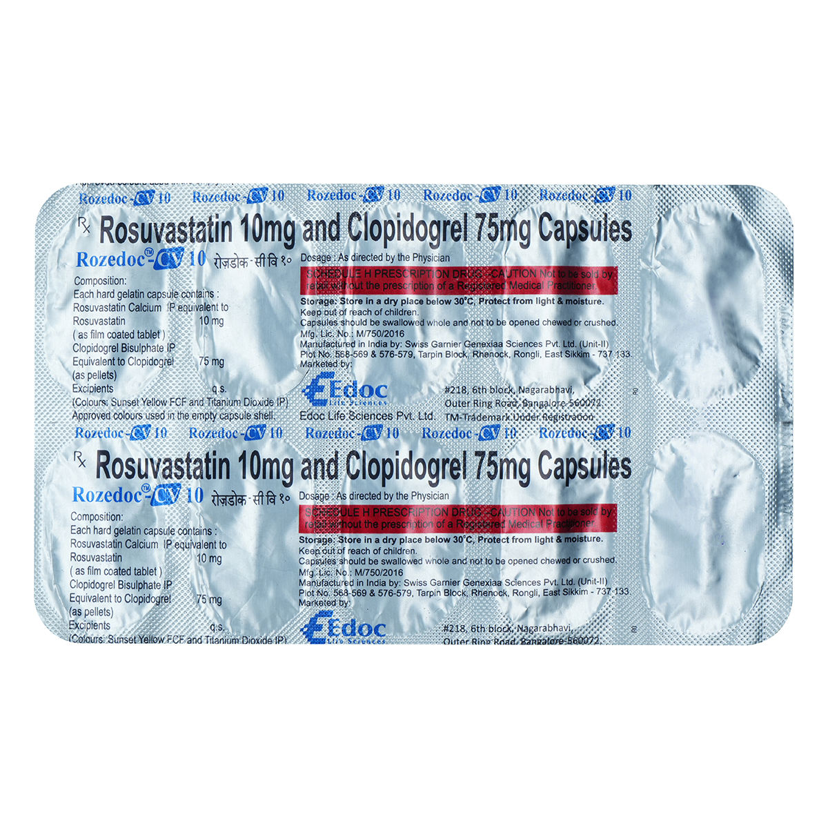 Rozedoc-CV 10 Tablet | Uses, Side Effects, Price | Apollo Pharmacy