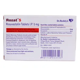 Rozat 5 Tablet | Uses, Side Effects, Price | Apollo Pharmacy