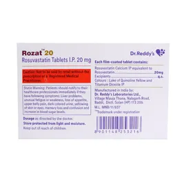 Rozat 20 Tablet | Uses, Side Effects, Price | Apollo Pharmacy
