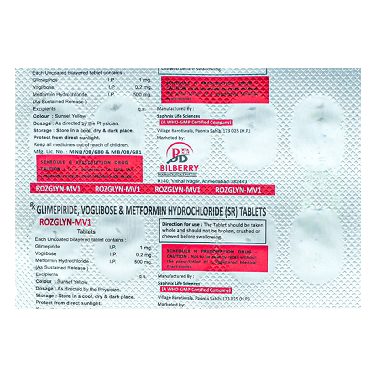 Rozglyn-MV1 Tablet | Uses, Side Effects, Price | Apollo Pharmacy