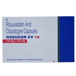 Rozucor CV 10 Capsule | Uses, Side Effects, Price | Apollo Pharmacy