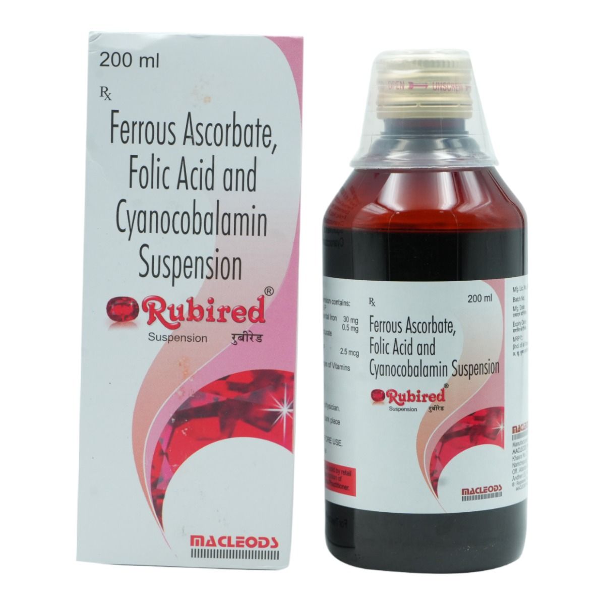 Rubired Suspension 200 ml Price, Uses, Side Effects, Composition ...