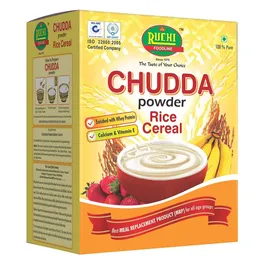 Buy Ruchi Chudda Rice Cereal Powder, 500 gm (5x100 gm) | 19 Minutes ...