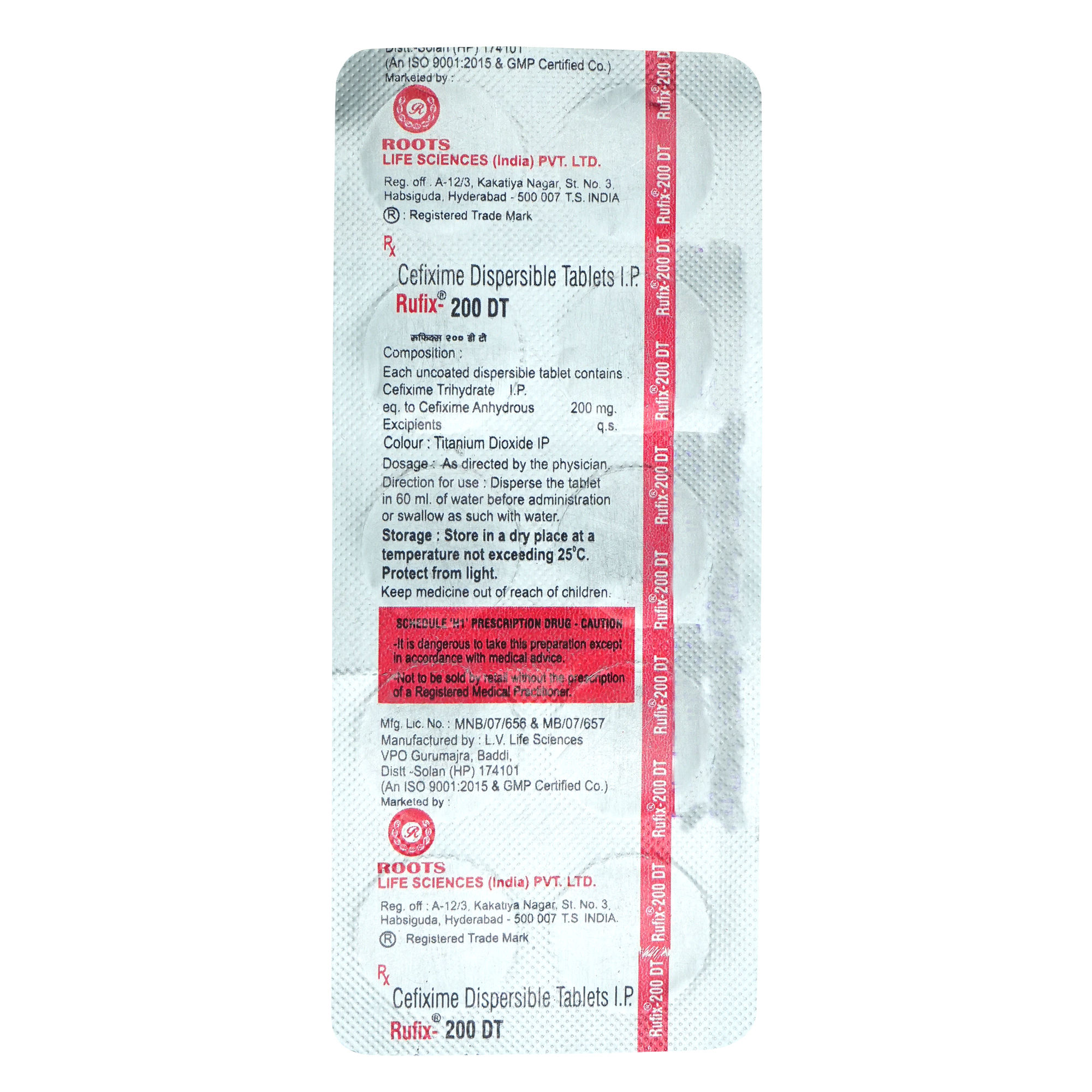 Rufix 200 mg Tablet 10's Price, Uses, Side Effects, Composition ...