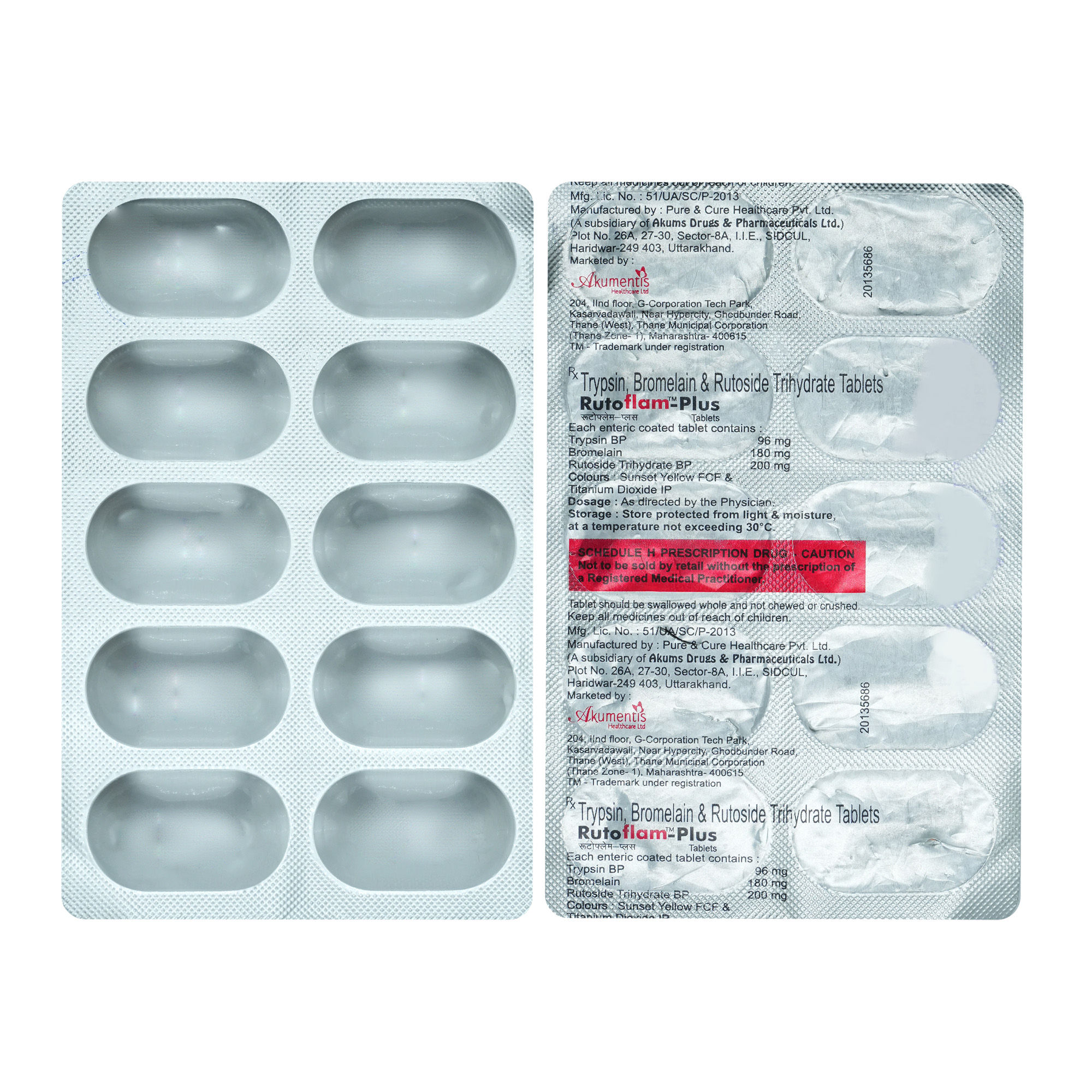 Rutoflam-Plus Tablet | Uses, Side Effects, Price | Apollo Pharmacy