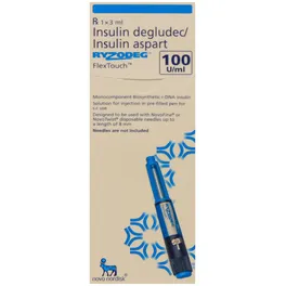 Ryzodeg 100IU/ml Flextouch Pen 3 ml | Uses, Side Effects, Price ...