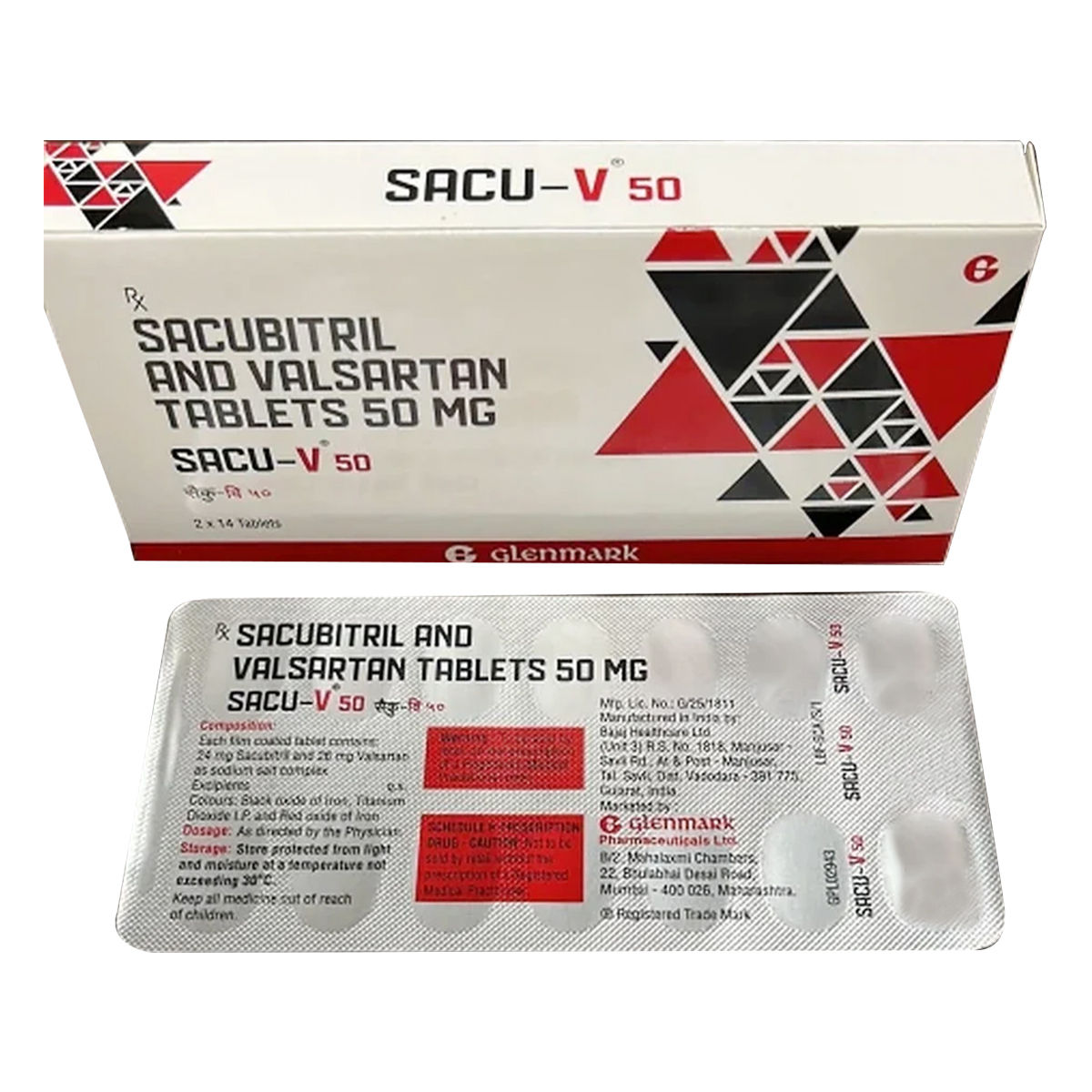 Sacu-V 50 Tablet 14's Price, Uses, Side Effects, Composition - Apollo ...