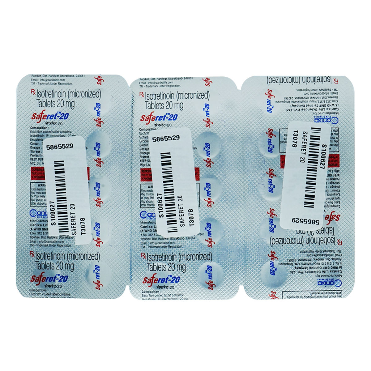 Saferet 20 Tablet 30's Price, Uses, Side Effects, Composition - Apollo ...