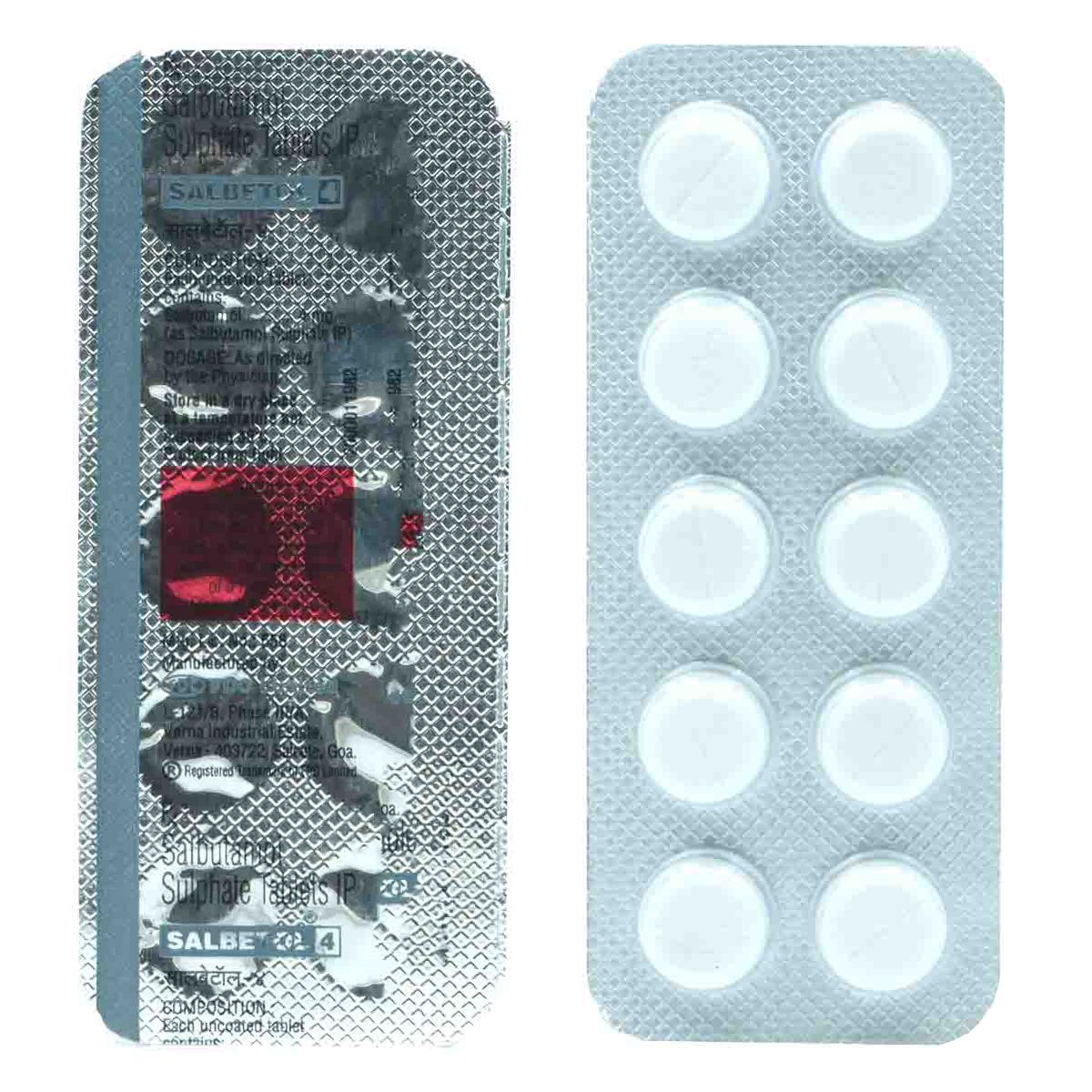 SALBETOL 4MG TABLET | Uses, Side Effects, Price | Apollo Pharmacy