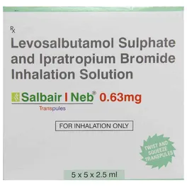 Salbair I Neb 0.63mg Solution | Uses, Side Effects, Price | Apollo Pharmacy