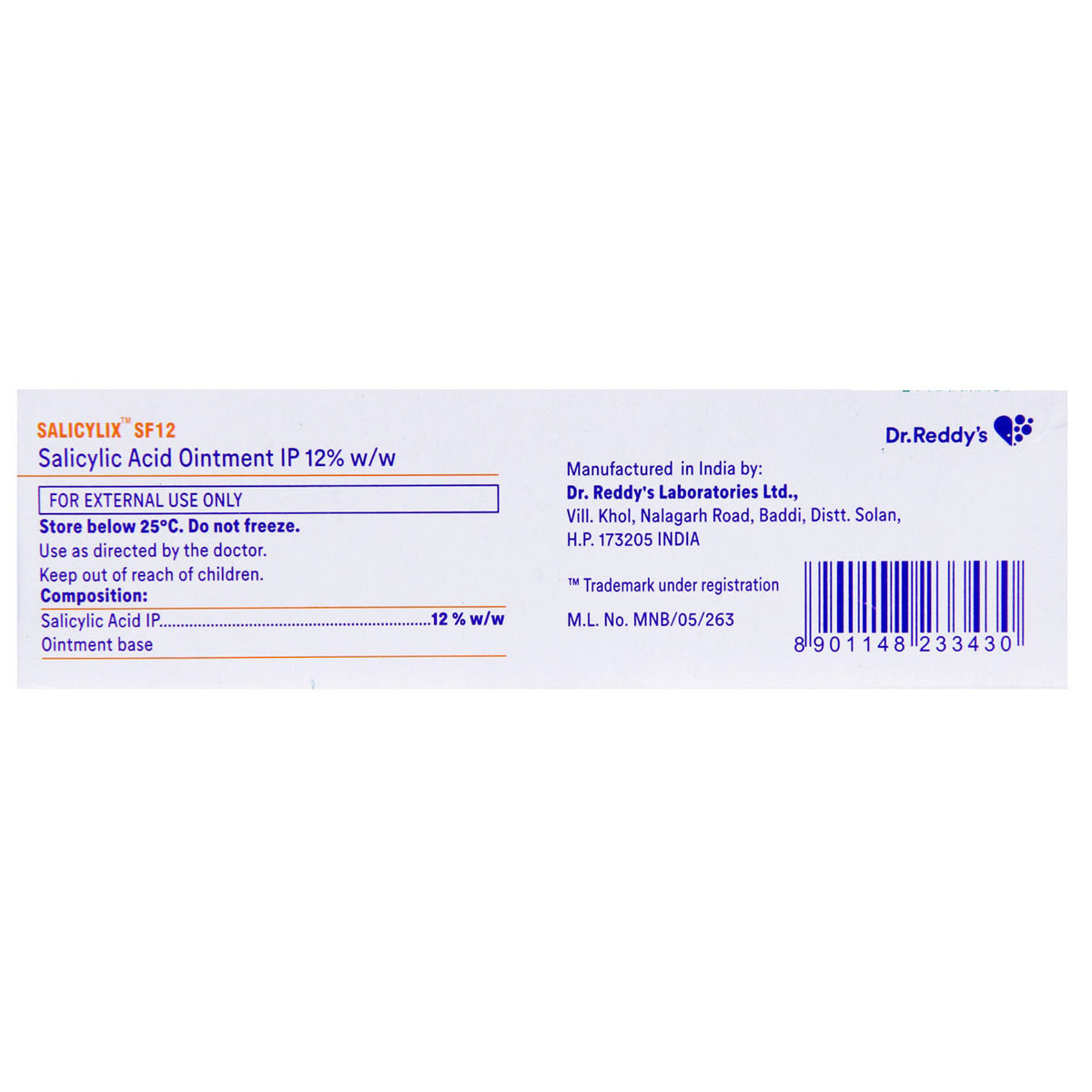 Salicylix SF 12 Ointment 50 gm Price, Uses, Side Effects, Composition ...