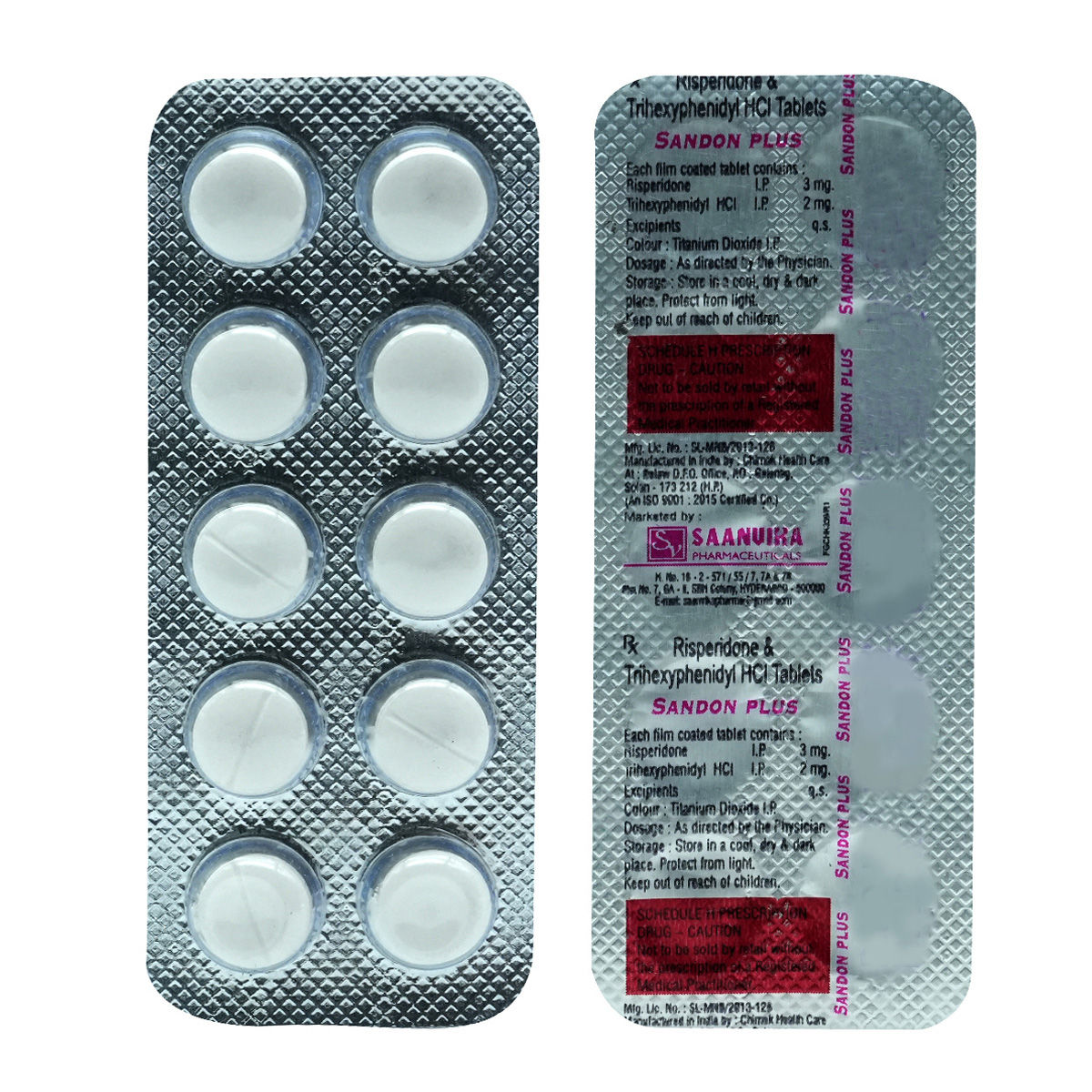SANDON PLUS TABLET 10'S Price, Uses, Side Effects, Composition - Apollo ...