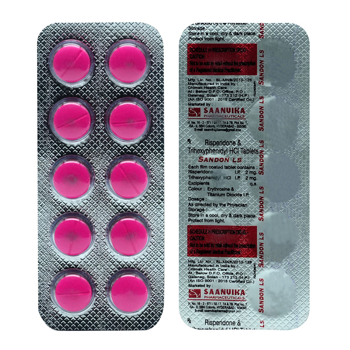 SANDON LS TABLET 10'S Price, Uses, Side Effects, Composition - Apollo ...