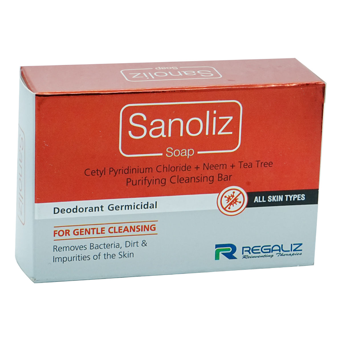 Sanoliz Soap 75 gm Price, Uses, Side Effects, Composition - Apollo Pharmacy