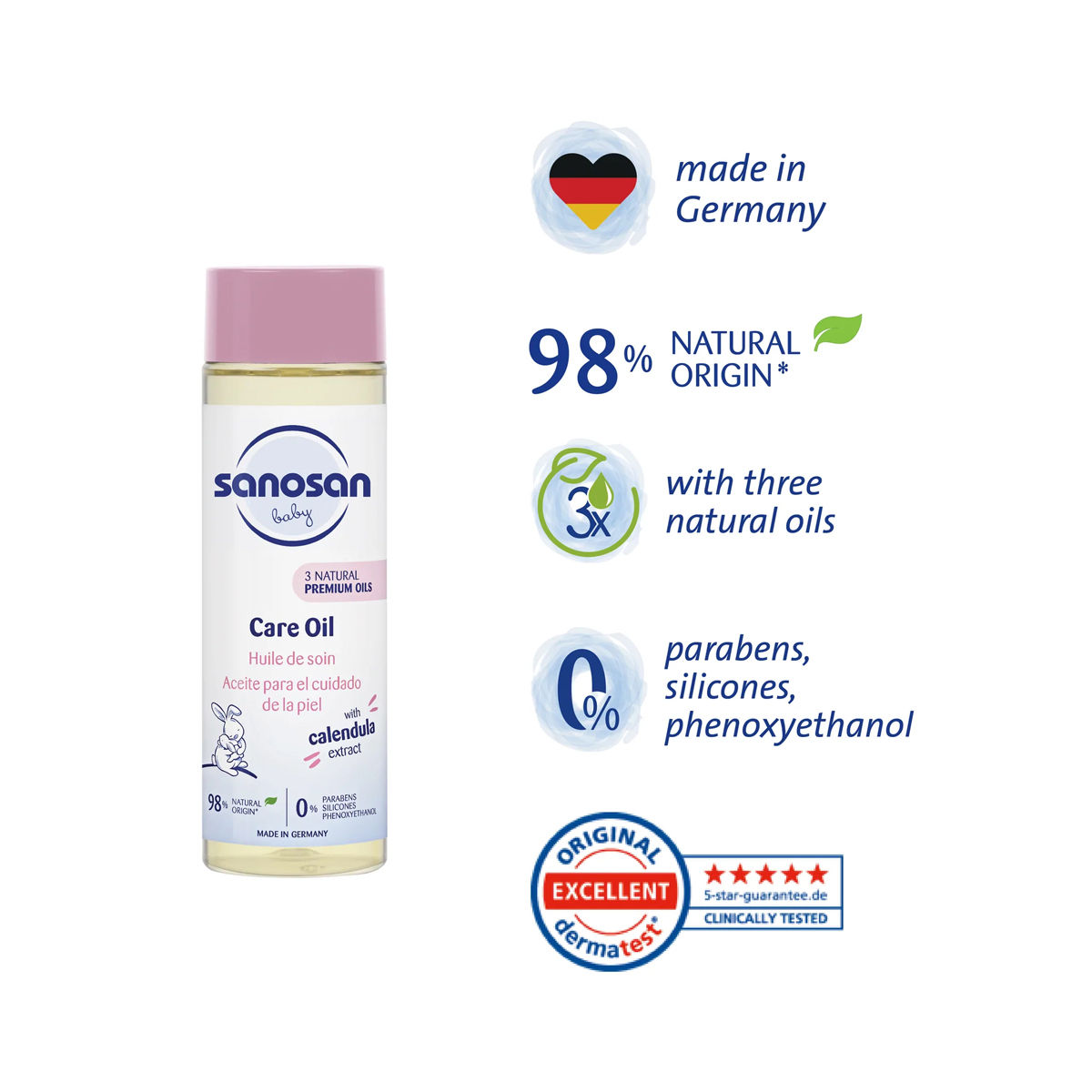Sanosan Baby Care Oil, 200 ml Price, Uses, Side Effects, Composition ...