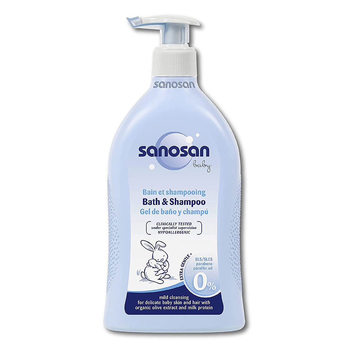 Buy Sanosan Baby Bath & Shampoo, 500 ml | 19 Minutes Delivery | Apollo ...