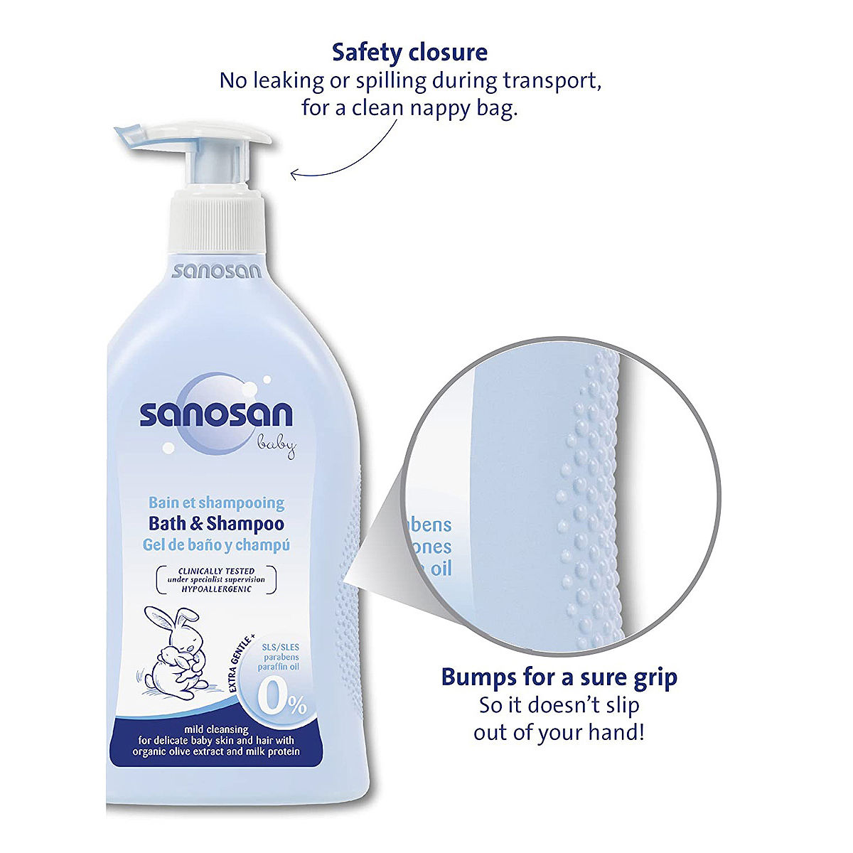 Sanosan Baby Bath & Shampoo, 500 ml Price, Uses, Side Effects ...