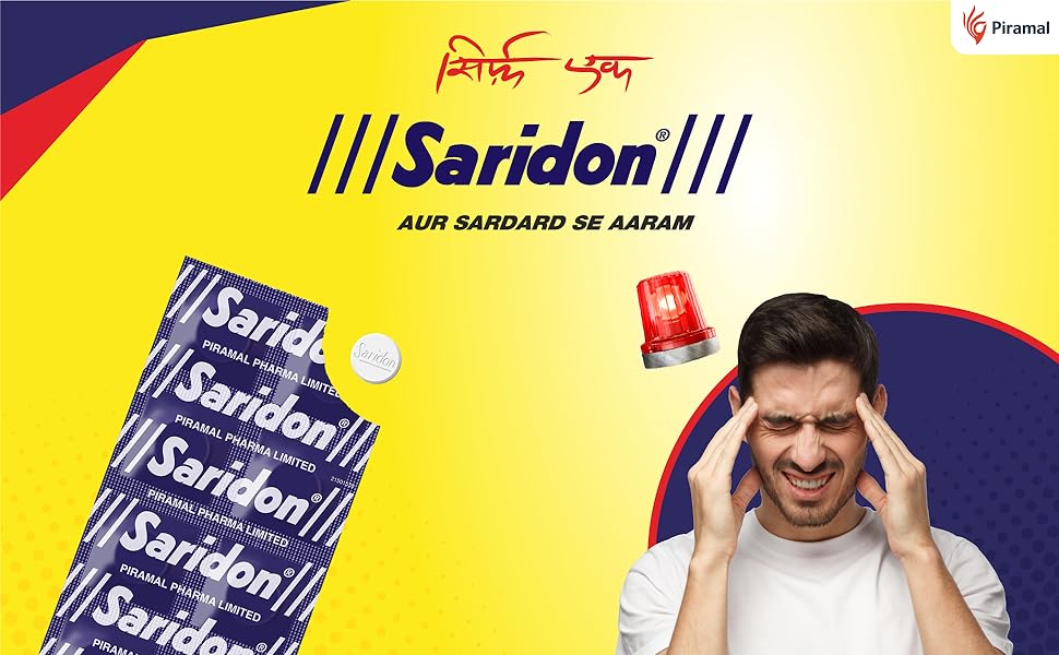 Buy New Saridon for Fast Headache Relief Tablets | 19 Minutes Delivery ...