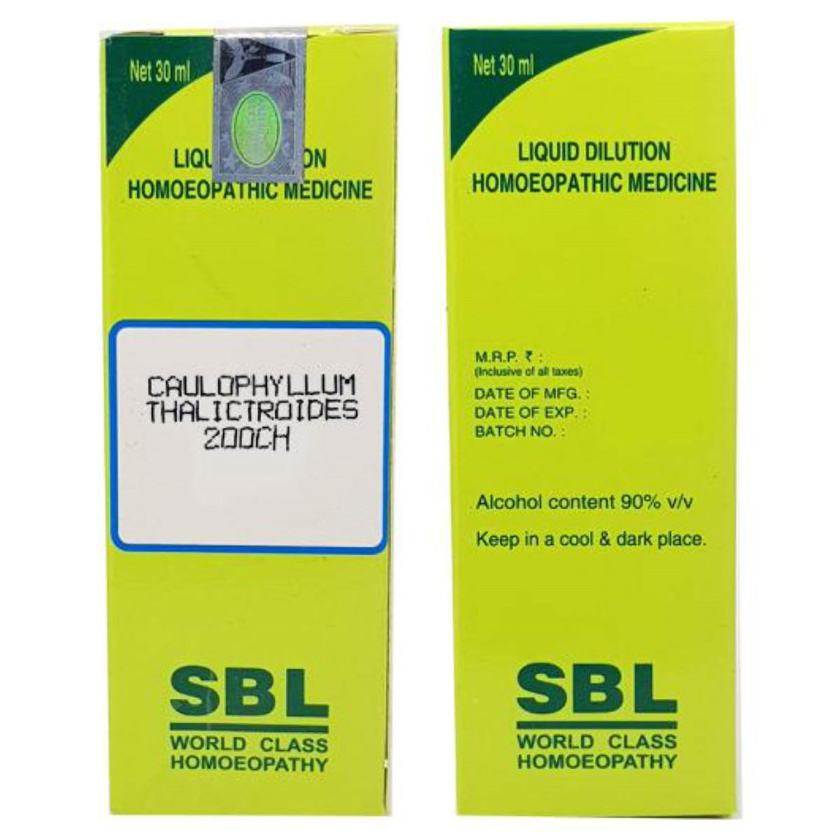 Buy SBL Caulophyllum Thalictroides 200 CH Dilution, 30 ml | 19 Minutes ...