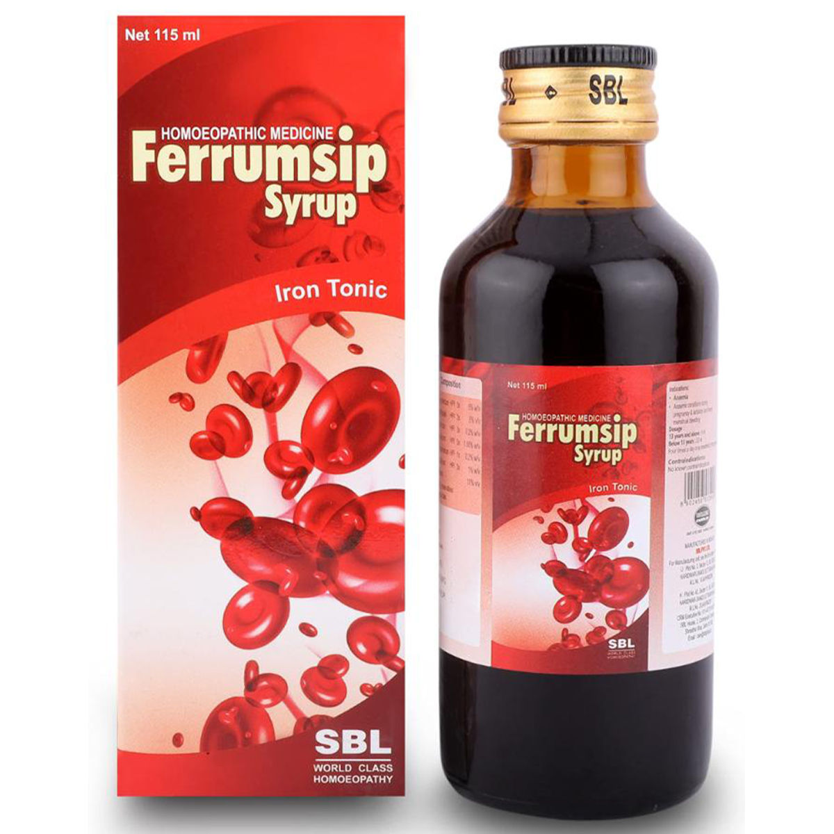 Buy SBL Ferrumsip Syrup, 115 ml | 19 Minutes Delivery | Apollo Pharmacy