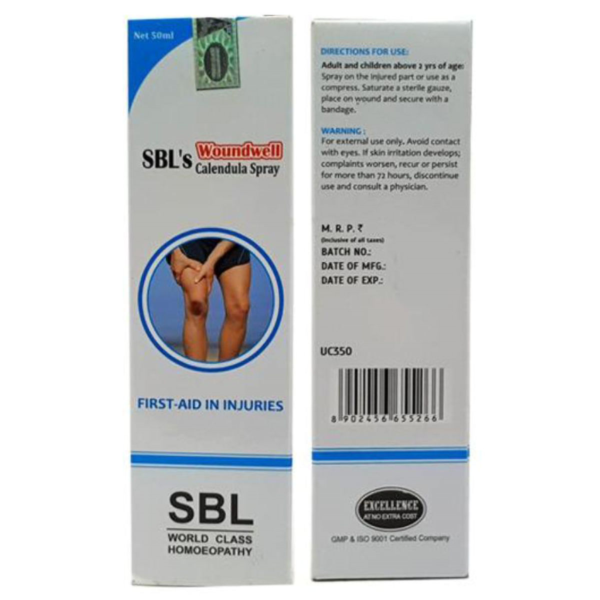 Buy SBL Woundwell Calendula Spray, 50 ml | 19 Minutes Delivery | Apollo ...