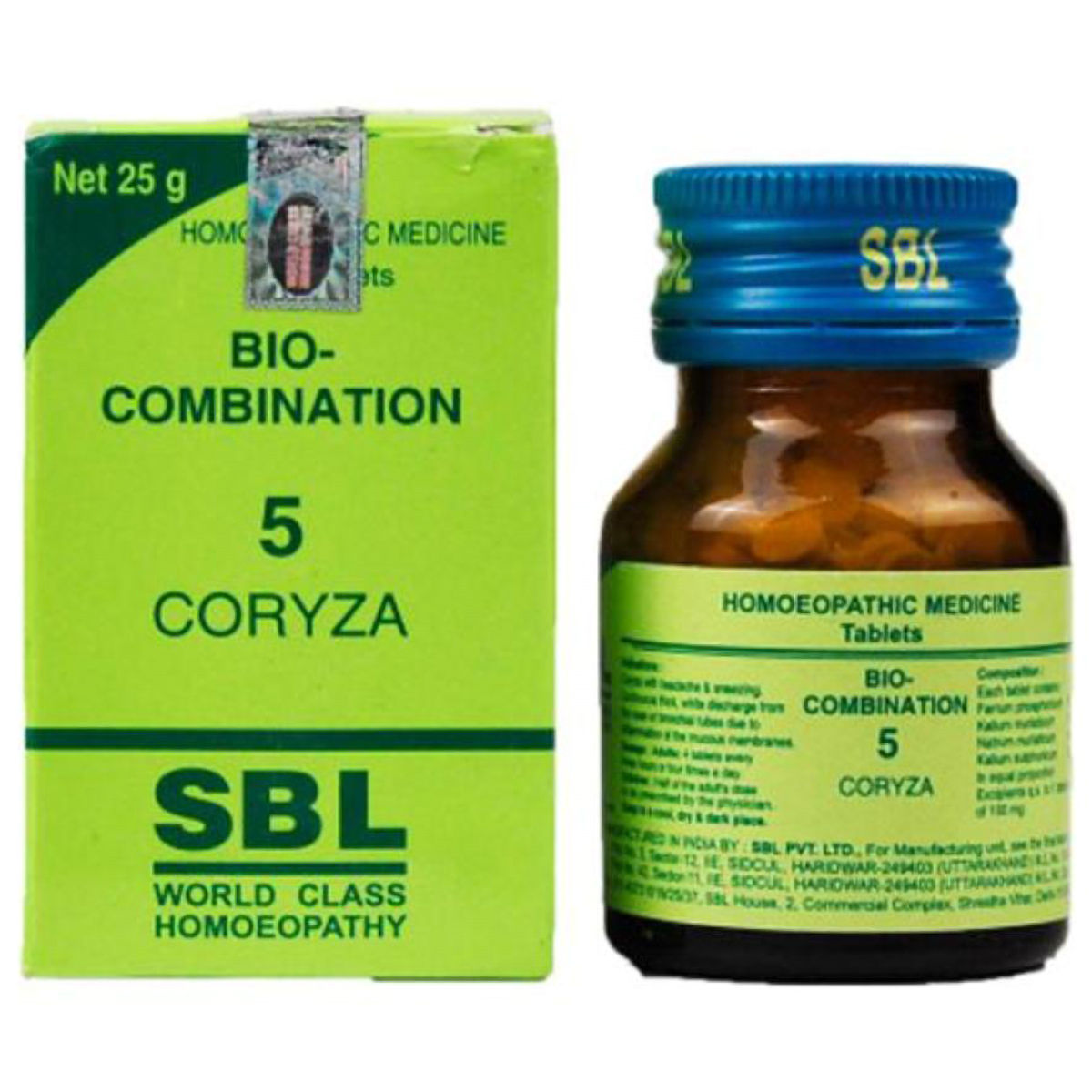 Buy SBL Bio-Combination 5 (BC) Tablets, 25 gm | 19 Minutes Delivery ...