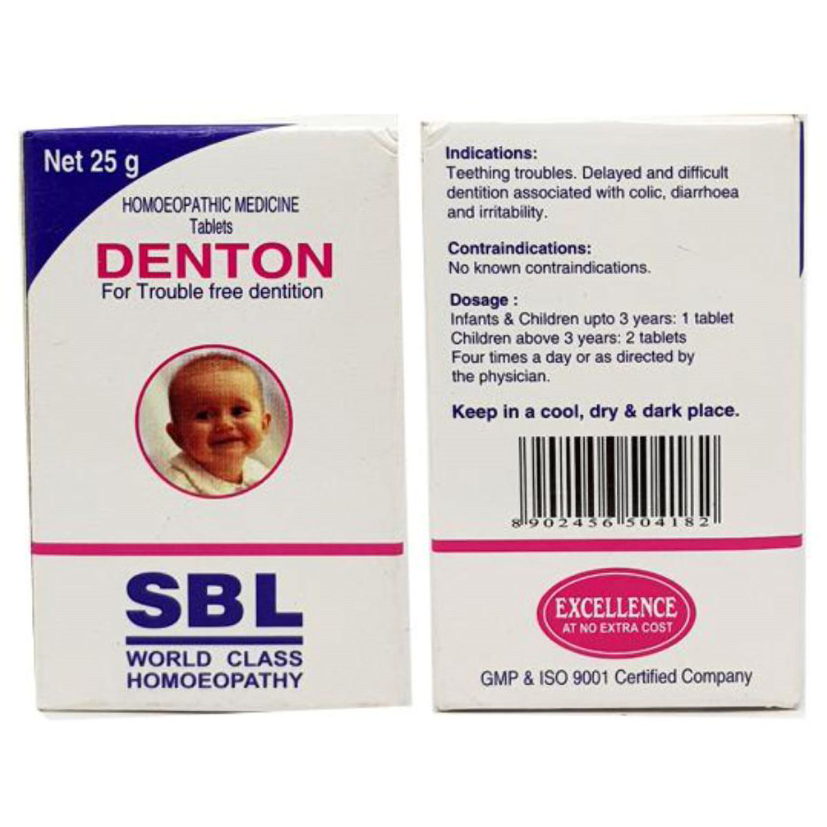 Buy SBL Denton Tablets, 25 gm | 19 Minutes Delivery | Apollo Pharmacy