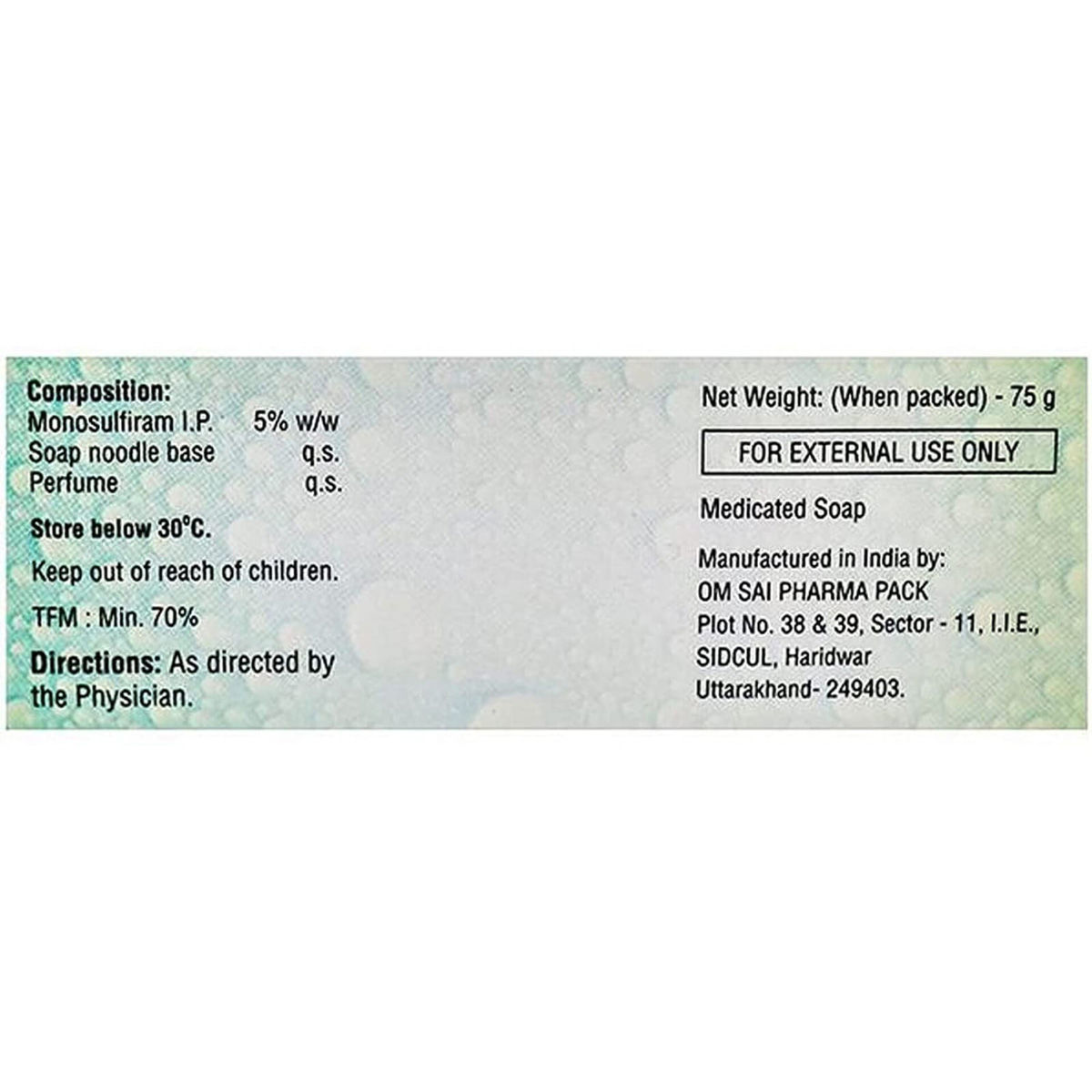 Scaboma 5%W/W Soap 75gm Price, Uses, Side Effects, Composition - Apollo ...