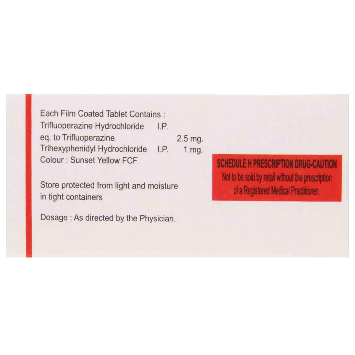 SCHIZONIL H TABLET Price, Uses, Side Effects, Composition - Apollo Pharmacy