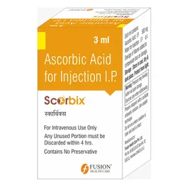 Scorbix 500 mg Injection 3 ml | Uses, Side Effects, Price | Apollo Pharmacy