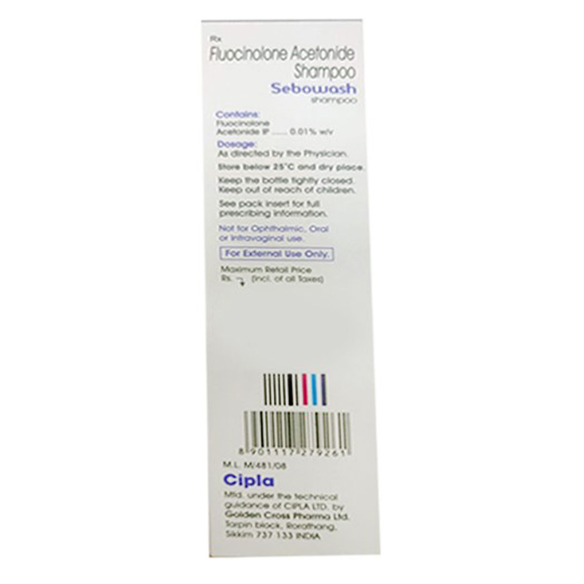 Sebowash Shampoo | Uses, Side Effects, Price | Apollo Pharmacy