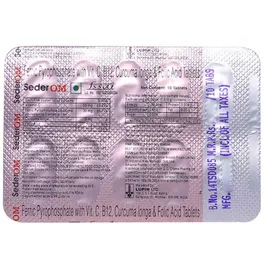 Sederom Tablet | Uses, Side Effects, Price | Apollo Pharmacy