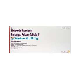 Seloken XL 50 mg Tablet | Uses, Side Effects, Price | Apollo Pharmacy