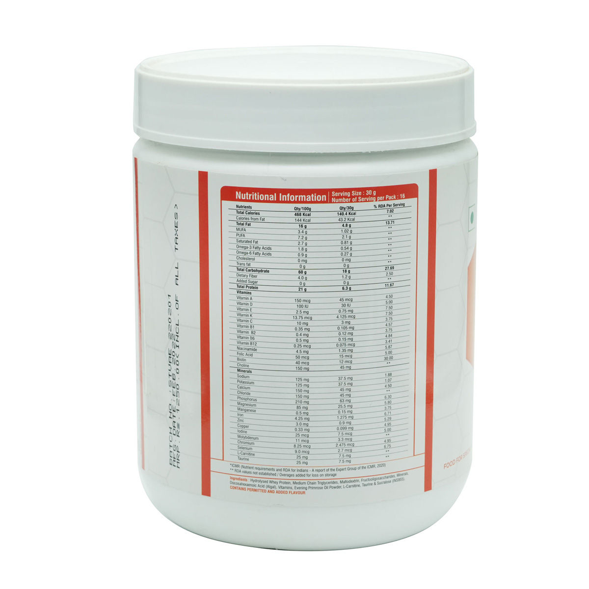 Semital Advanced Vanilla Powder 500 gm Price, Uses, Side Effects ...