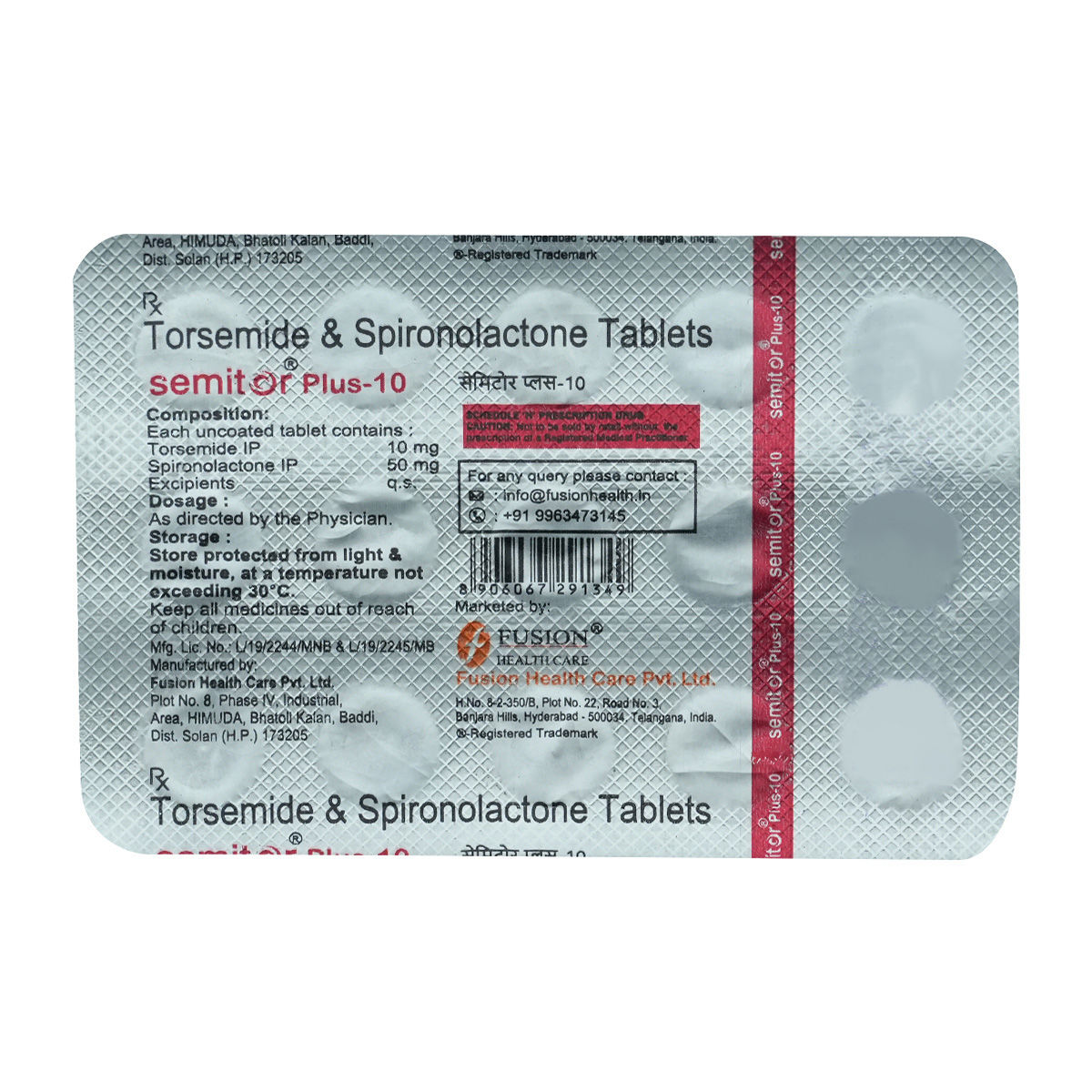 Semitor Plus-10 Tablet | Uses, Side Effects, Price | Apollo Pharmacy