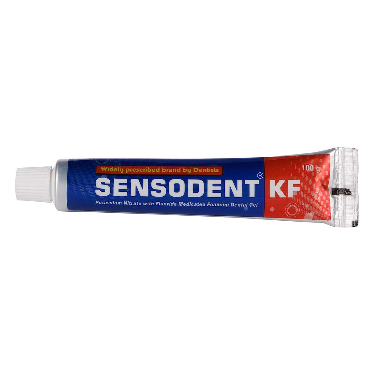 Buy Sensodent KF Medicated Foaming Dental Gel, 100 gm | 19 Minutes ...