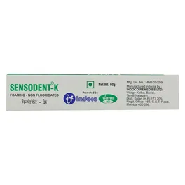 Sensodent-K 5% Medicated Dental Cream | Uses, Side Effects, Price ...