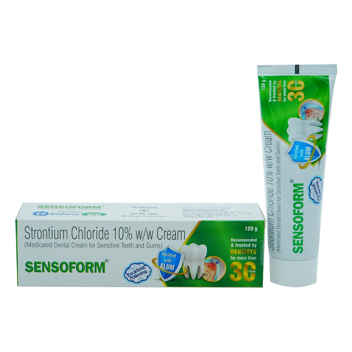 Buy Sensoform Medicated Dental Cream 120 gm | 19 Minutes Delivery ...